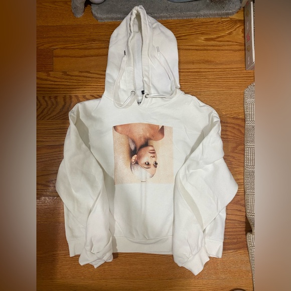 H&M | Tops | Ariana Grande Sweetener Hoodie Hm Divided Medium | Poshmark